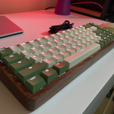 Cute Green Flower Plant R4 Esc Artisan Keycap for Mechanical - Etsy