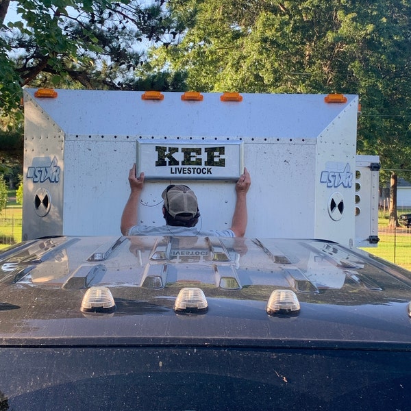 Custom Stock Trailer Sign LED - Etsy