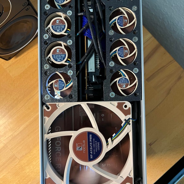 Fractal Terra - FAN/PSU Bracket + Variations - Etsy