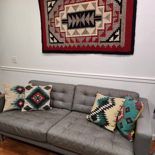 5x8 Ft. Indian Kilim Wool Jute Rug Rectangle Shape Rug Every Color ...