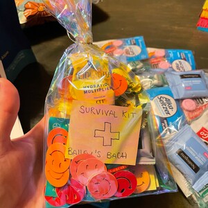 Custom Hangover Kit Hangover Survival Recovery Kit - Etsy