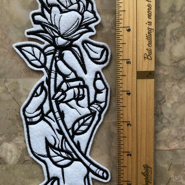 Skele Ouija Board Iron on Patch, Embroidered Patch, Spooky Patch, Witchcraft Patch, Gothic Patch ...