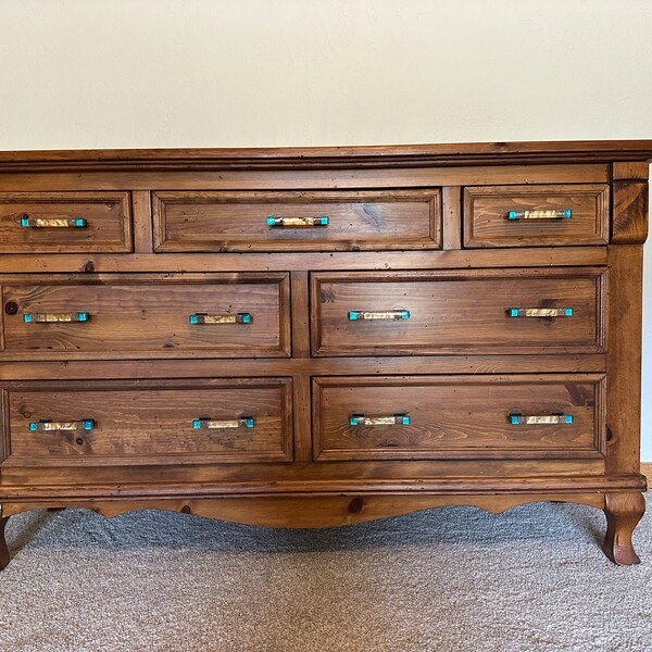 Coastal Beaches Glass Tile Mosaic Cabinet Drawer Pulls - Etsy