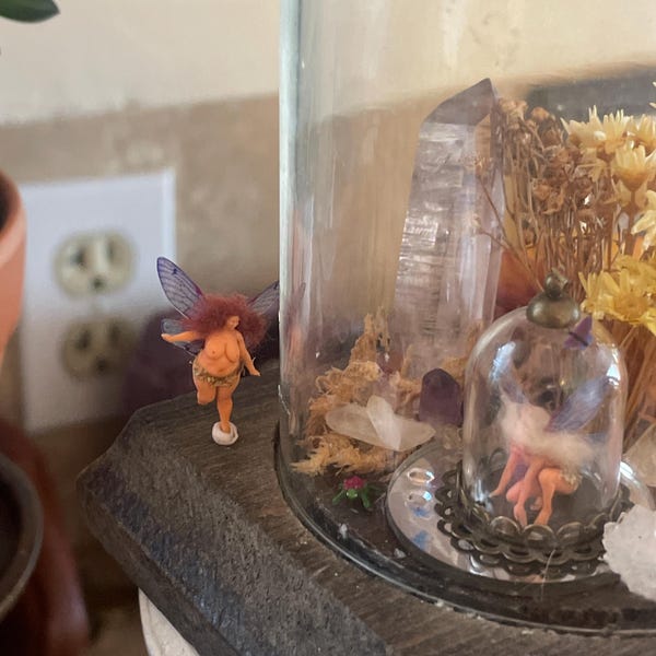 30mm Suzette - Hand Painted 3D Printed Miniature Fairy Figurine ...
