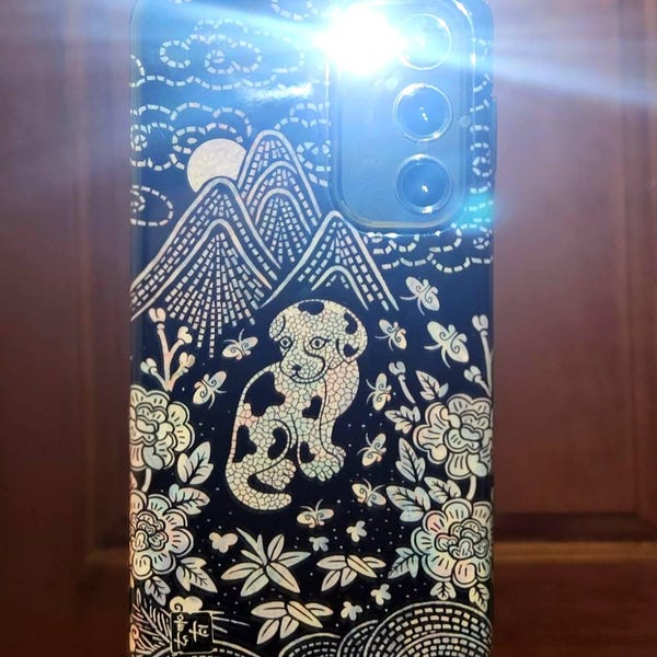 HANJI Paper Door Lamp - Korean Traditional Window Art, Mood Light ...