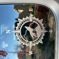 American Flag Mountain Forest Vinyl Decal Sticker, Top Quality Decal ...