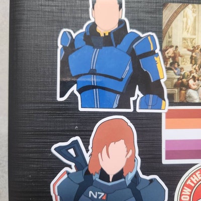 Mass Effect Stickers - Etsy