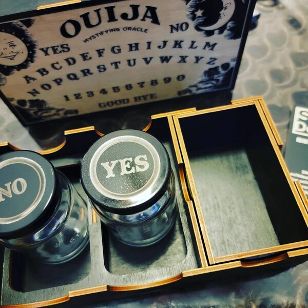 Ouija Two Jar Stash Box - Etsy