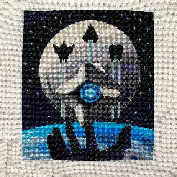 Destiny 2 Ghost Pattern - Modern Gaming Cross Stitch - Digital PDF ...