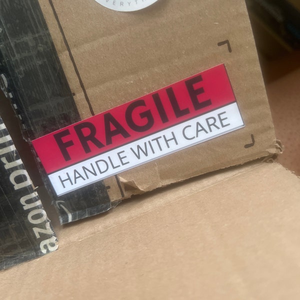 Printable Moving Labels - "fragile" Handle With Care - for Use on ...