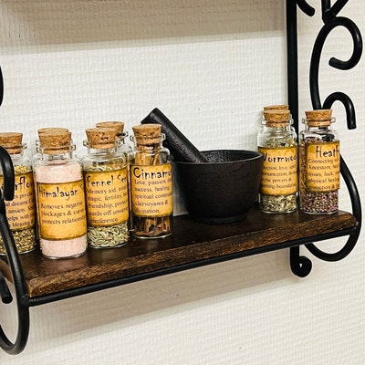 HERBAL Apothecary & Spell Jar Labels for Witches. Wiccans, Pagans ...