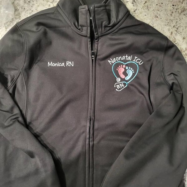 Occupational Therapy Caduceus Stethoscope Stretch Sportwick Jacket With ...