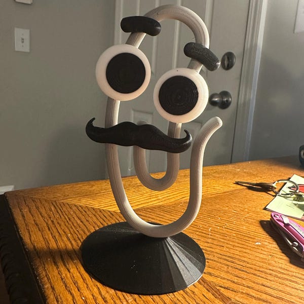 3D Printed Microsoft Clippy - Etsy