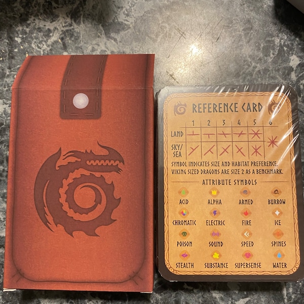 HTTYD Deck of Dragons (how to Train Your Dragon Cards) - Etsy