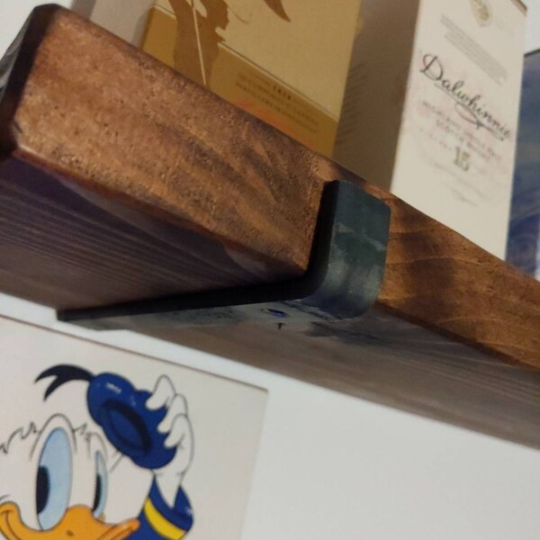 Raw Steel Shelving Brackets J Brackets Heavy Duty Variety of Sizes DIY ...