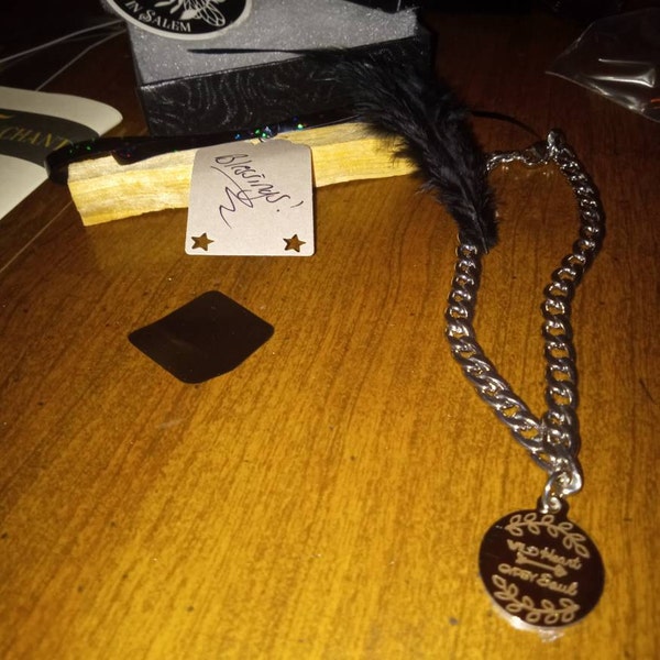 Lilith Sigil Stainless Steel Toggle Necklace-lilith Necklace,lilith ...