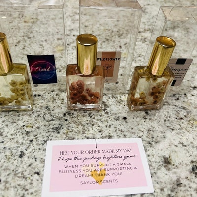 Personalized Perfumes With Dried Flowers - Etsy