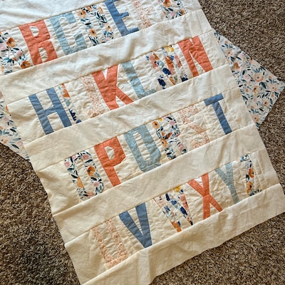 River Pond 102, Easy Quilt Pattern, Quilt Pattern PDF, Geometric Quilt ...