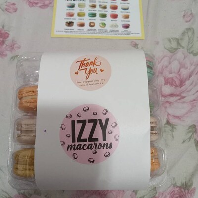 Izzy French Macarons Surprise Me Flavors Assorted Standard Packaging ...