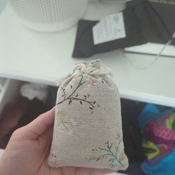 6 Sachets for Drawers, Cedar +-lavender Sachets, Non-toxic, Eco ...