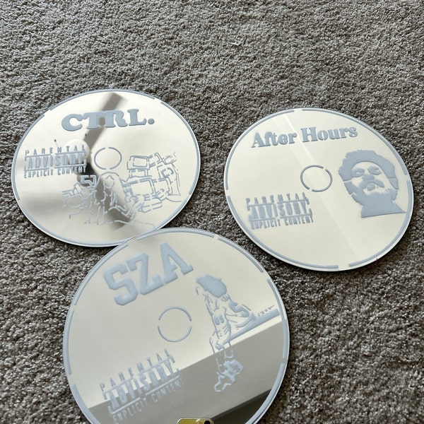 Happier Than Ever Mirror | Vinyl CD Poster College Dorm Decor Apartment ...