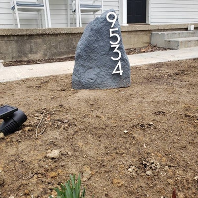 4 Inch Numbers, Mail Box Numbers, Modern House Numbers, Acrylic Numbers ...