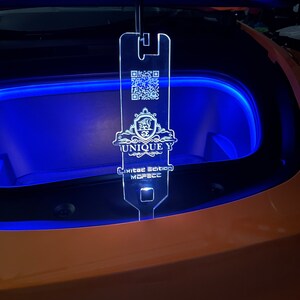 Custom Car Acrylic Keychain | Etsy