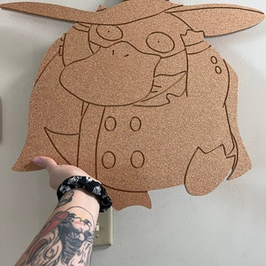 Grumpy Pin Board Display Snow White and the Seven Dwarfs Cork - Etsy