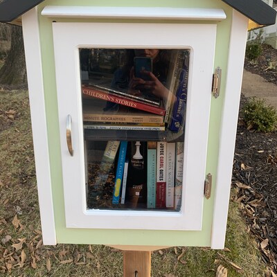 Lending Library or Free Pantry 2 Adjustable Shelves Freight, Surcharges ...