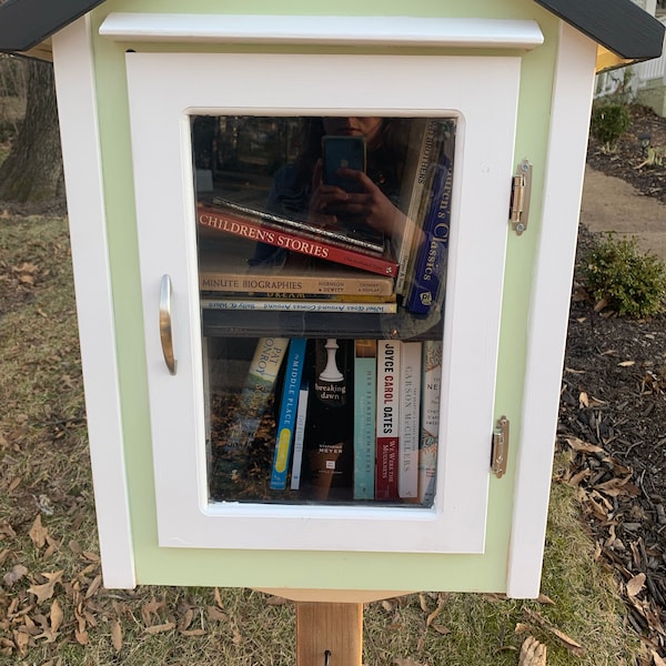 Lending Library or Free Pantry - 2 Adjustable Shelves - Free Freight ...