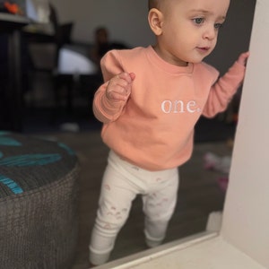 Personalised Birthday Jumper Embroidered 1st Birthday Top | Etsy