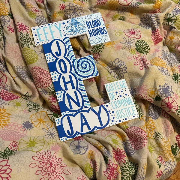 Custom College Letter - Etsy