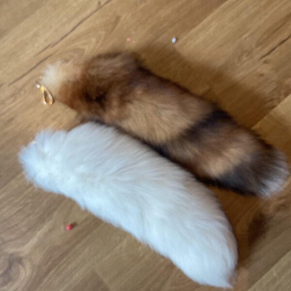 4 Pelt Brown MINK Scarf Scarves Collar Boa Stole Stoll, Real MINK Full ...