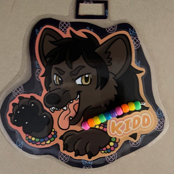 YCH Custom Furry Badge Favorite Drink - Etsy