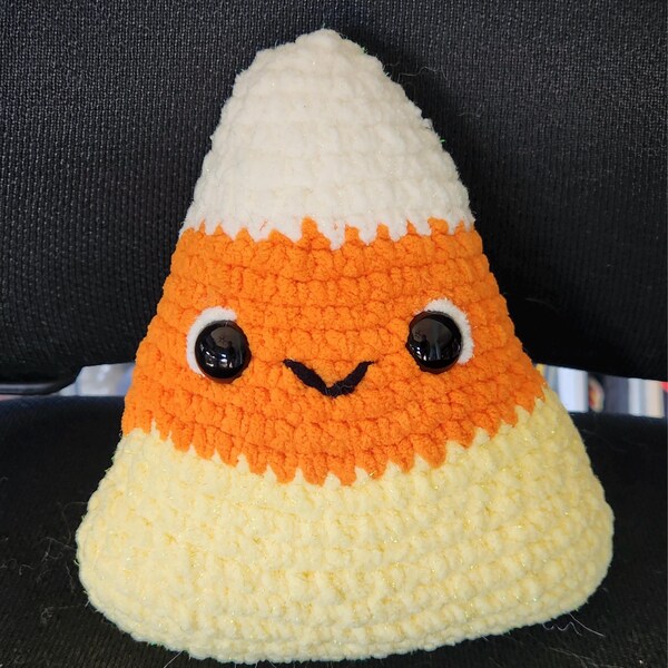 Candy Corn Crochet Pattern, Plushie Halloween Candy, Autumn Candy Corn ...