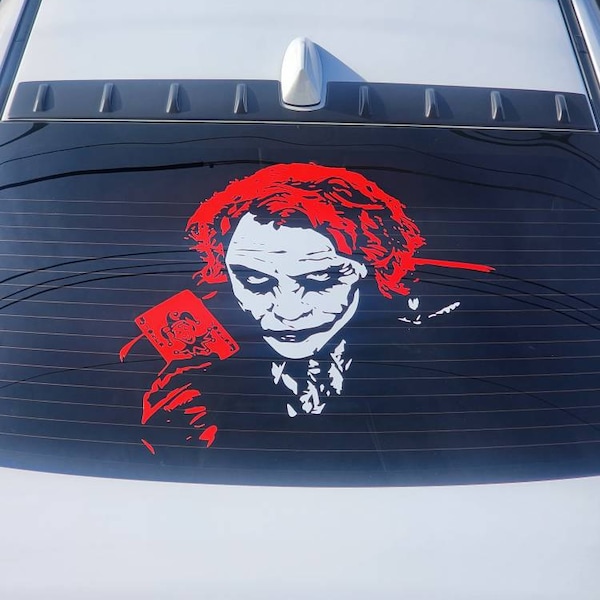 Joker Decal/vinyl Stickers& Decals for Cars/vinyl Decal/laptop Sticker ...