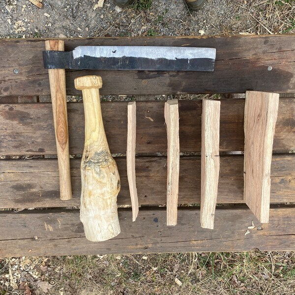 Traditionally Forged Froe, Wood Splitting Tool - Etsy