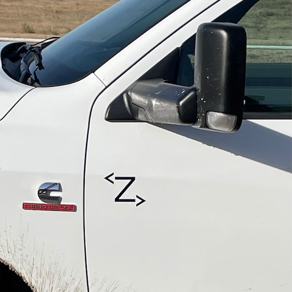 Livestock Brand Decal, Ranch Brand Decal, Livestock Brand Truck Decal ...