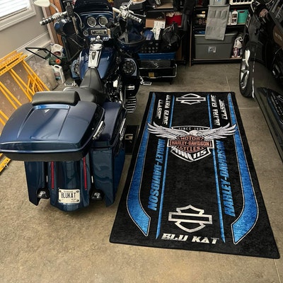 Yamaha Motorcycle Personalized Rug Accesorries Floor Bottom Pit Mat ...