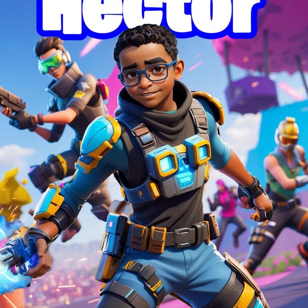 Custom Gamer Portrait From Photo, Personalized Game Character, Gamer ...