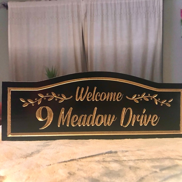 14" X 5.5" Welcome Home Engraved Plaque, Housewarming Gift, Realtor ...