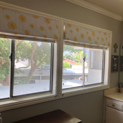 Wildflowers Roman Shades Would Look Amazing in a Kitchen or Dining - Etsy