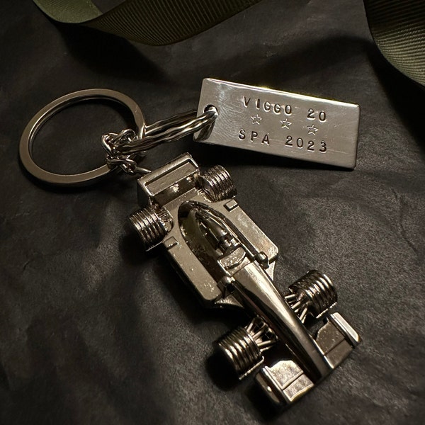 F1 Monaco Necklace With Coordinates | the Racetro | Engraved - Etsy