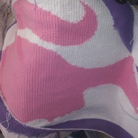 C2C Crochet PATTERN, Corner to Corner, Green and Orchid Diagonal ...