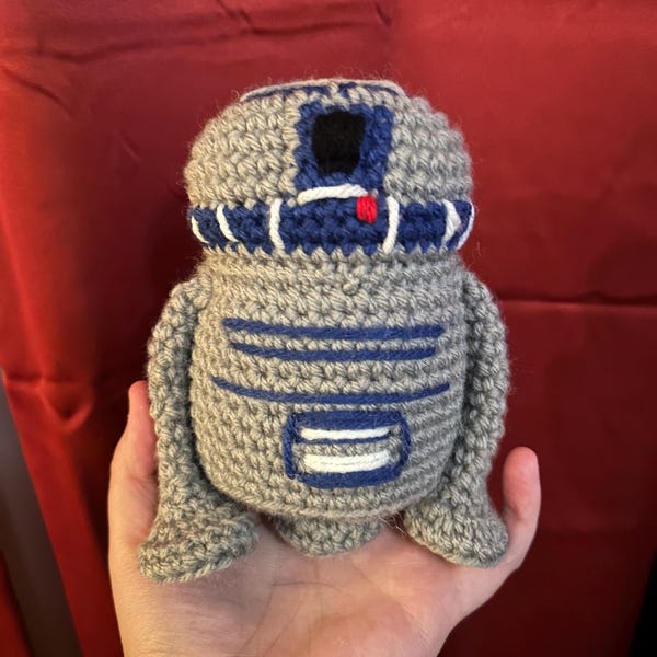 R2-d2 Toy Art Amigurumi Crochet Pattern PDF - Etsy