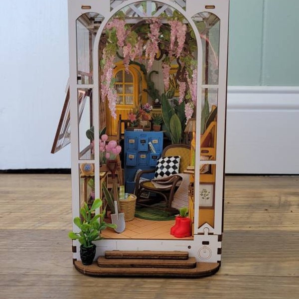 Build Your Own Book Nook, Doll House DIY Kit, Model Set, Miniature Book ...
