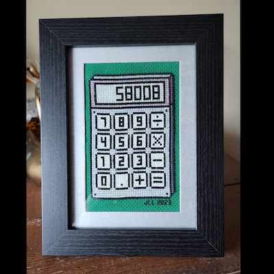 Calculator 58008 Cross Stitch Pattern - Etsy