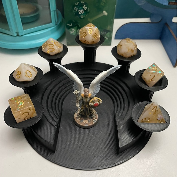 Dice and Miniature Display: RPG Dice Colosseum Tray - Etsy