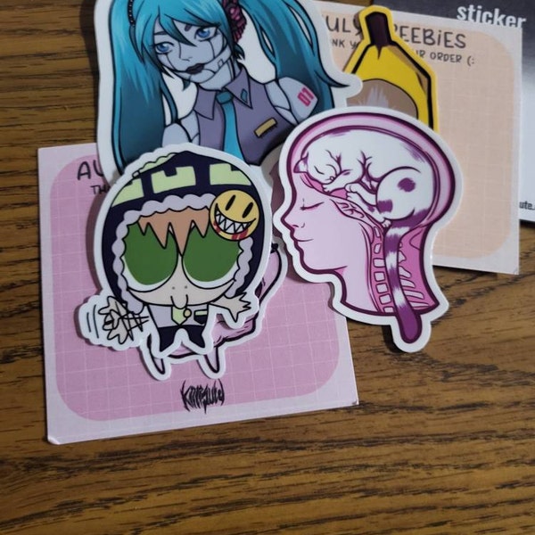 Brainrot Sticker Set (3 Stickers) - Etsy Canada