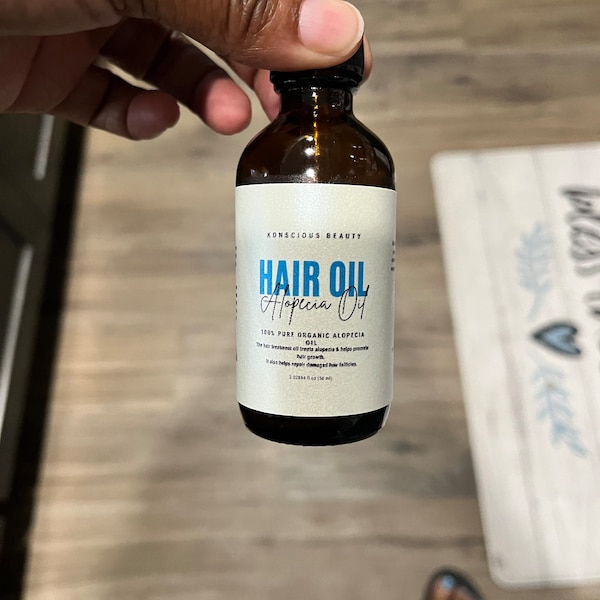 Printable Hair Oil Labels, Hair Dropper, Hair Growth Oil Labels, Hair ...